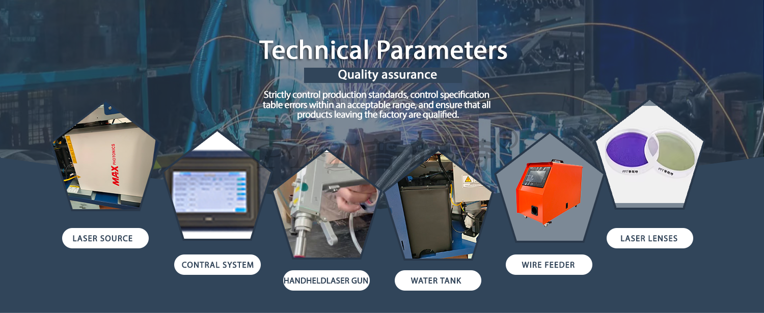 PFT-1500W Handheld Laser Welder – High Power Performance