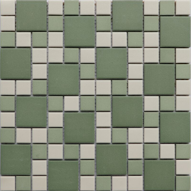 Unpolished Square Mixed Ceramic Mosaics Supplier