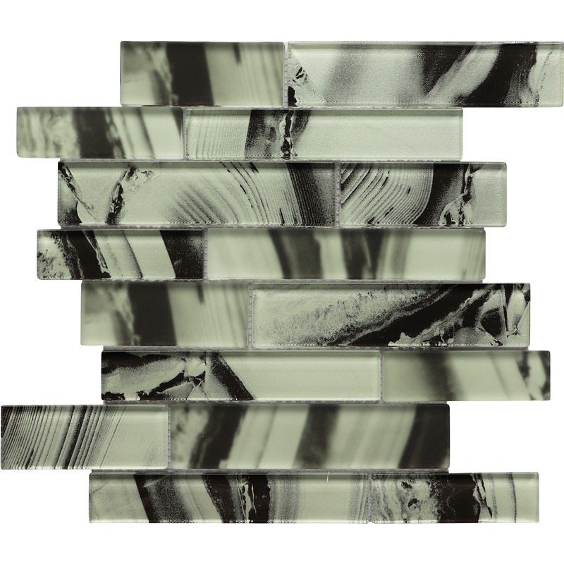 Inkjet Style Wall Tile Kitchen Crystal Mosaic