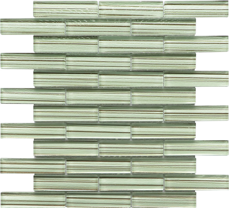 1x4 Tile Mosaico Glass Mosaic For Swimming Pool