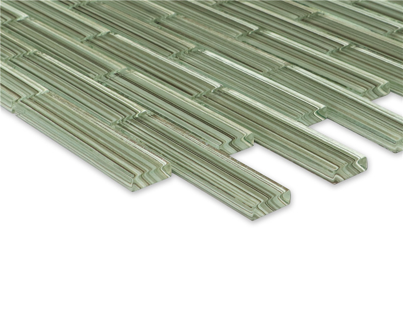 1x4 Tile Mosaico Glass Mosaic For Swimming Pool