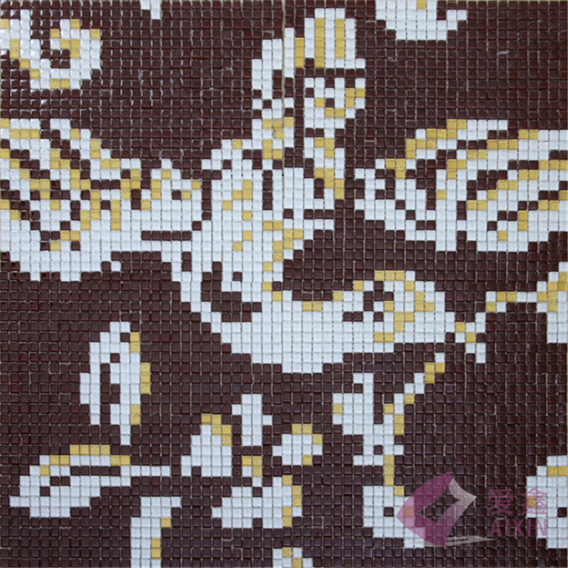 Inspirations Pixel Flower Mosaic Wall Art