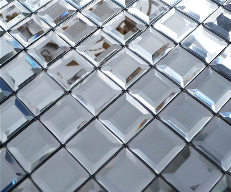 Beveled Glass Mirror Mosaic Tile