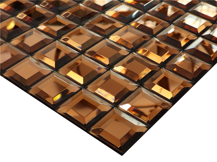 Beveled Glass Mirror Mosaic Tile