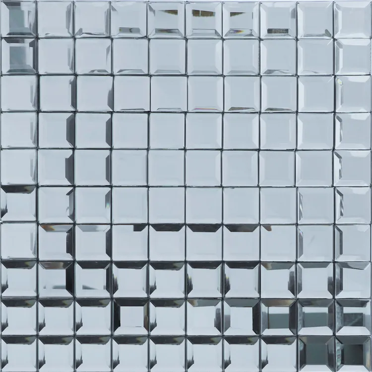 Beveled Glass Mirror Mosaic Tile