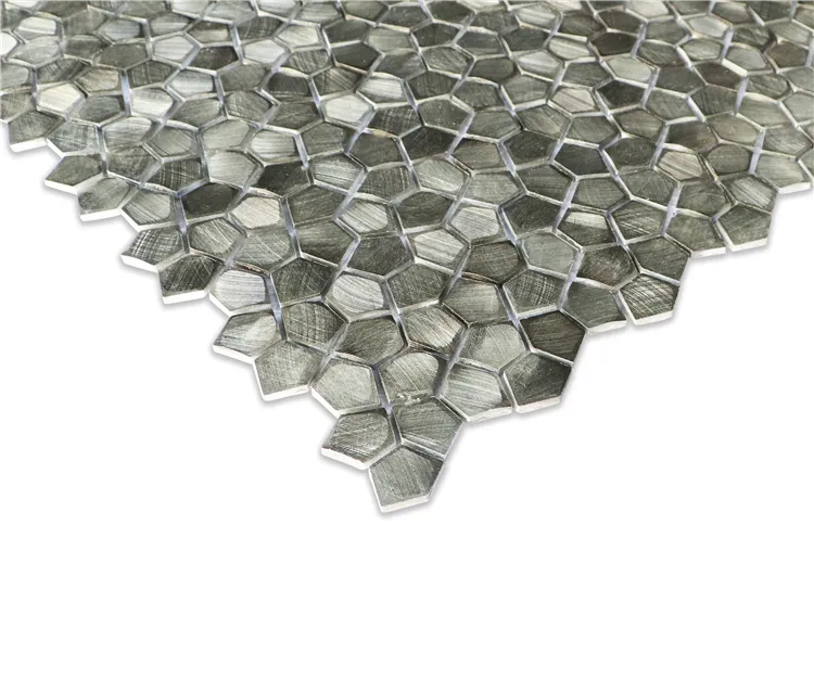 Triangle Metal Aluminium Alloy Mosaic