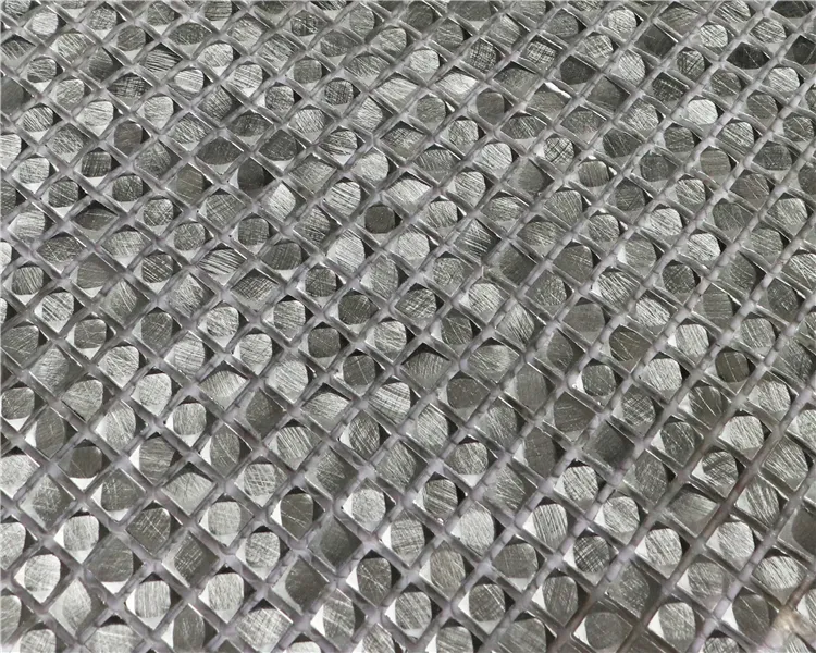 Triangle Metal Aluminium Alloy Mosaic