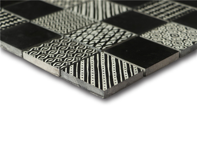 Curved Stone Marble Mosaic For Flooring Design