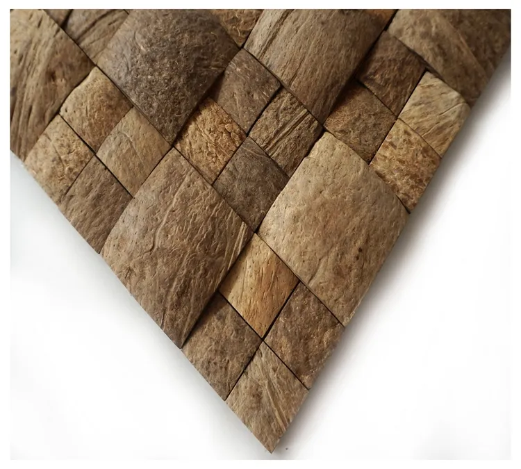 Factory Price Stylish Coconut Shell Tile Mosaic