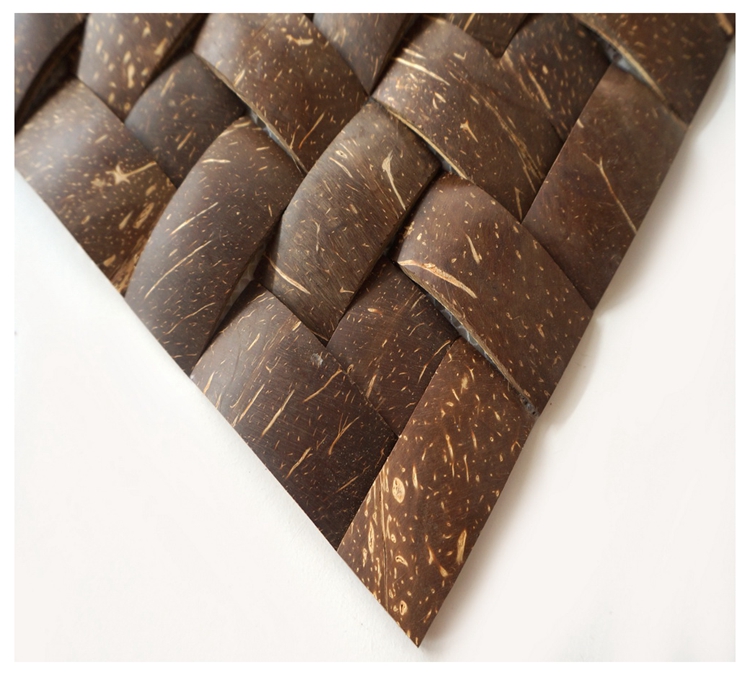 Nature Coconut Shell Panels Coconut Wall Mosaic