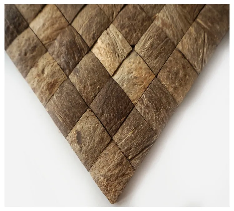 Foshan Professional Supplier Coconut Shell Mosaic Tiles