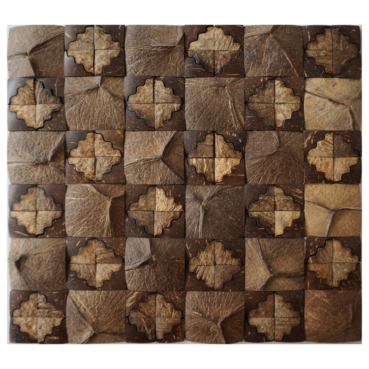 Coconut Shell Coconut Mosaic Tile Suppliers