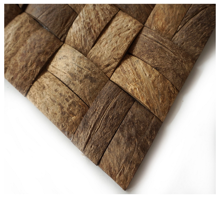 Factory Price Stylish Coconut Shell Tile Mosaic