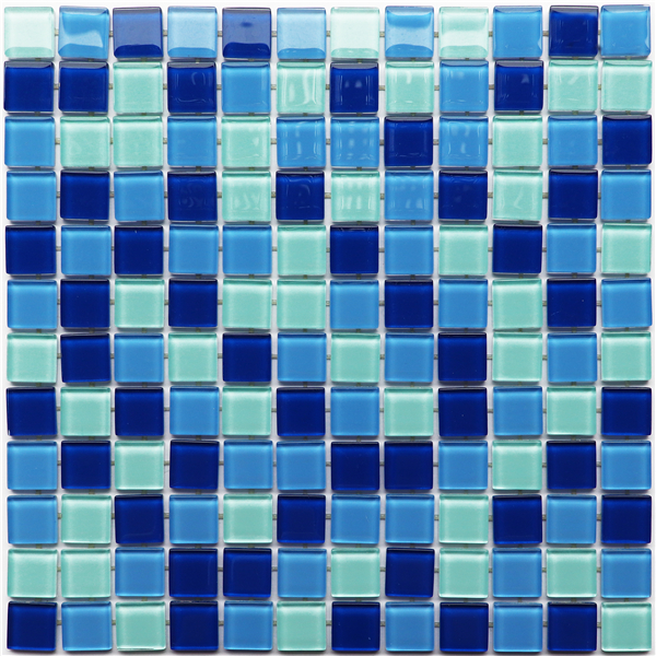 Ralart Square Dot Mounted Glass Swimming Pool Glass Mosaic
