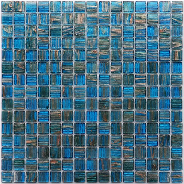 Square 20x20mm Dot Mounted Glass Pool Mosaics