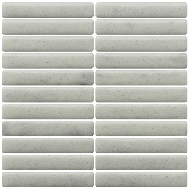 China Suppliers Long Rectangle Dry-pressed Glass Tile