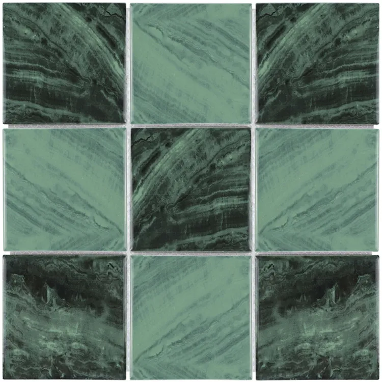 Ralart Factory Foshan Mosaic Tile Green Blue Ceramic Tiles