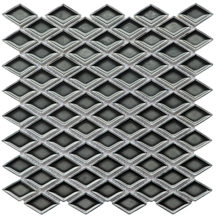 Foshan Supplier Rhombus Shaped Wall Tiles Ceramic Tiles Mosaic