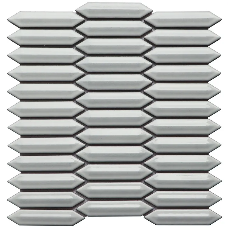 Foshan Manufacturer Backsplash Ceramic Tiles Arrow-Shaped Mosaic Tiles
