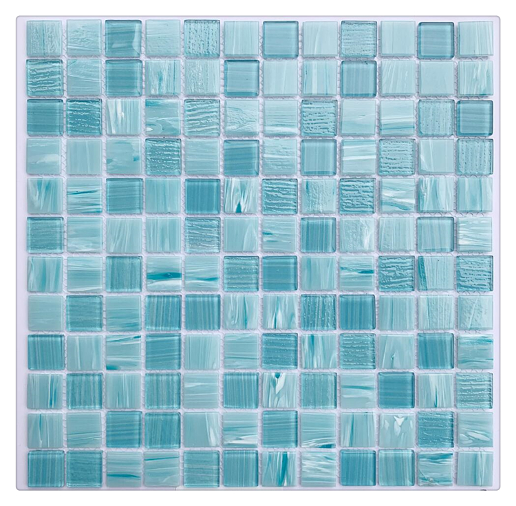 Foshan Manufacturer Swimming Pool Tiles Glass Mosaic Pool Tiles