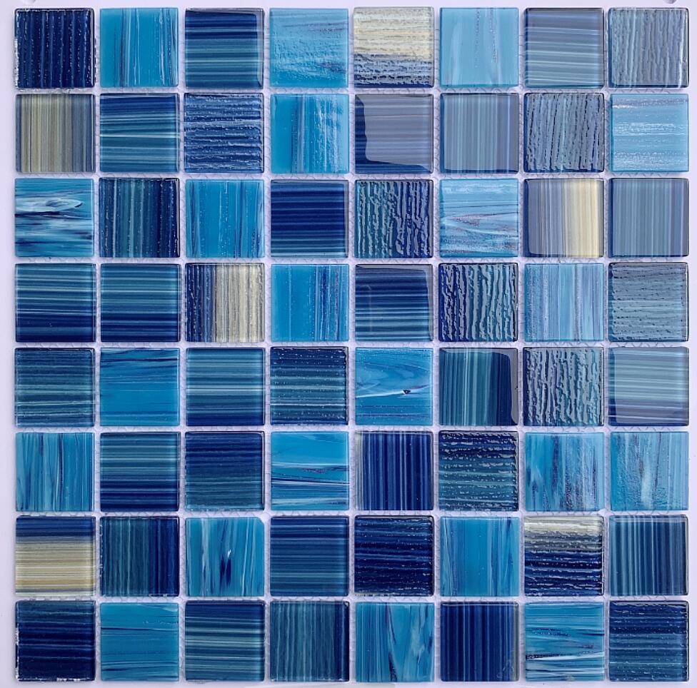 Foshan Manufacturer Traditional Glass Mosaic Mix Crystal Glass Mosaic