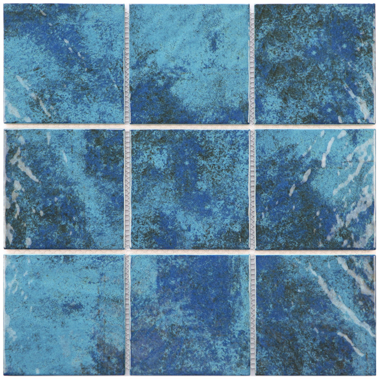 4x4" Square Ceramic Porcelian Mosaic Tile | Foshan Ralart Factory
