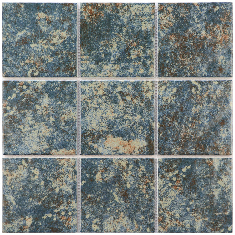 4x4" Square Ceramic Porcelian Mosaic Tile | Foshan Ralart Factory