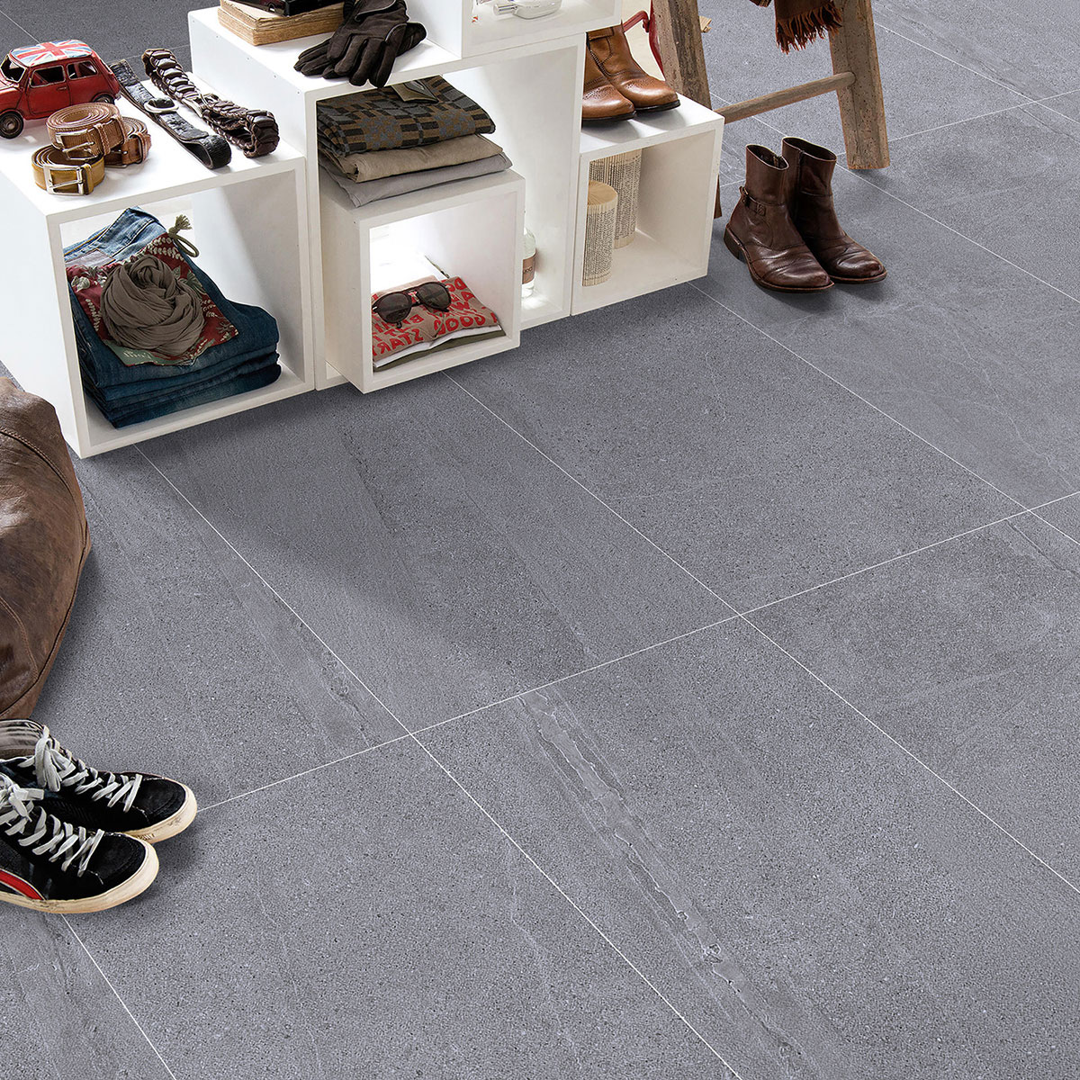 Australian Sandstone Dark Grey 600x1200mm Anti-Slip Paver