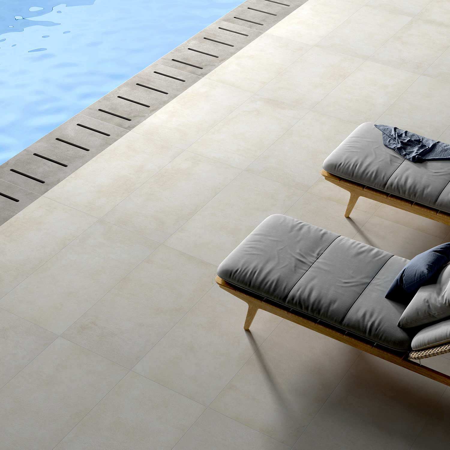 Edessa Ivory 600x1200mm 2CM Outdoor Tiles