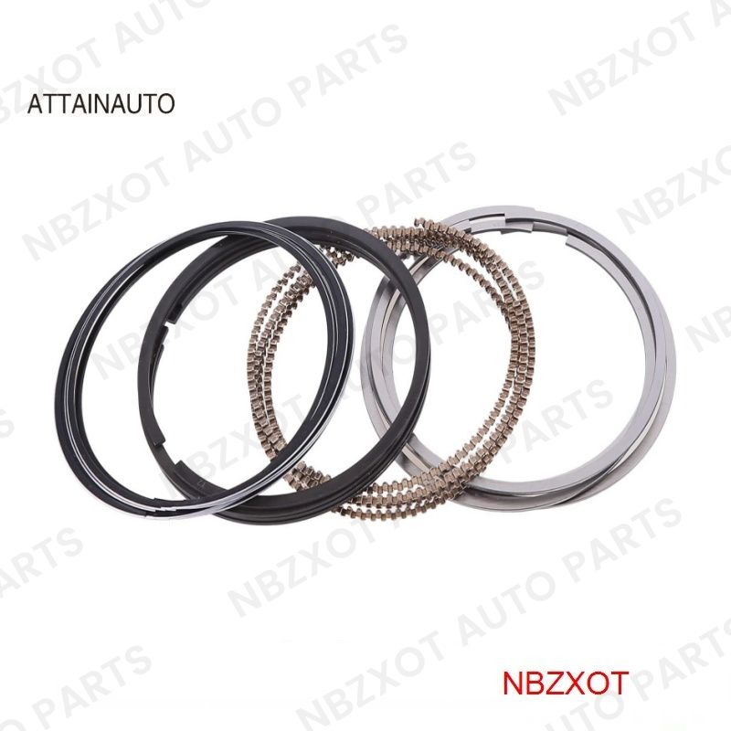 Ring set piston gapless piston rings mahle piston rings for Hyundai