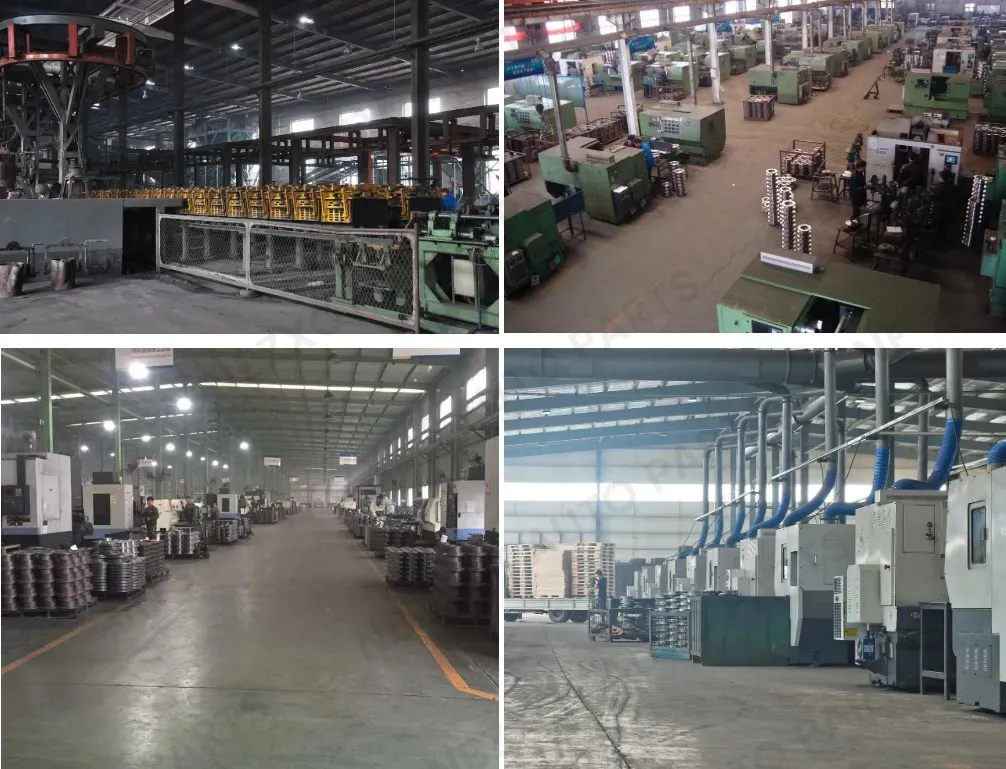 Premium Non-Coated Cast Iron Brake Set for Jaguar XJ 1986-1994 - C2C25339