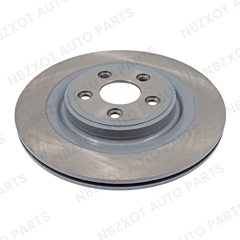 Premium Non-Coated Cast Iron Brake Set for Jaguar XJ 1986-1994 - C2C25339