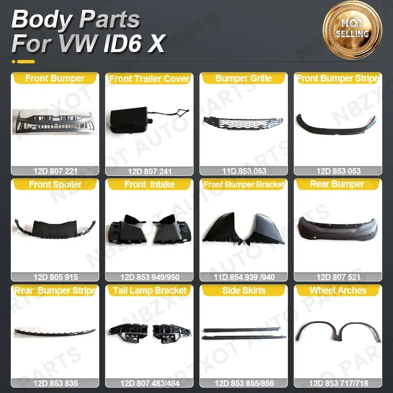 Perfectrail VW ID3 ID4 ID6 X Crozz Electric Car Body Kit & Accessories