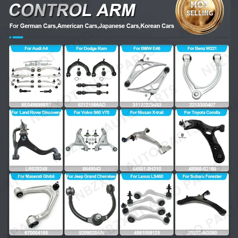 Perfectrail Front Left Control Arm for BMW E90 E92 E93 | OEM 31124036269