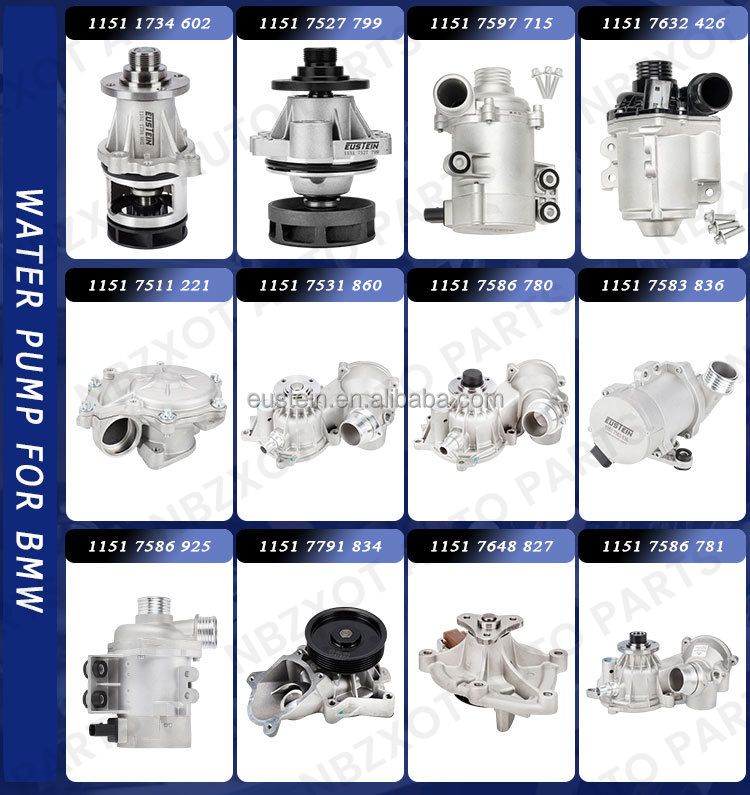 High Quality BMW F30 G07 Water Pump Assembly - Auto Cooling Engine Parts