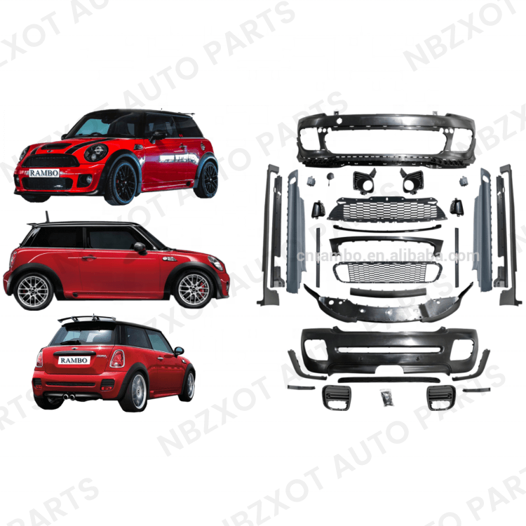 MINI R56 R57 R58 JCW Body Kit - Sporty Style for Mini Cooper 2007-2013
