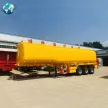 Yellow Fuel Tank Trailer