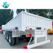 3 Axle White Side Wall Trailer| 3 Axle Drop Side Trailer