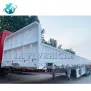 3 Axle White Side Wall Trailer| 3 Axle Drop Side Trailer