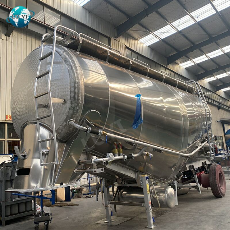 Aluminum Bulk Cement Tanker