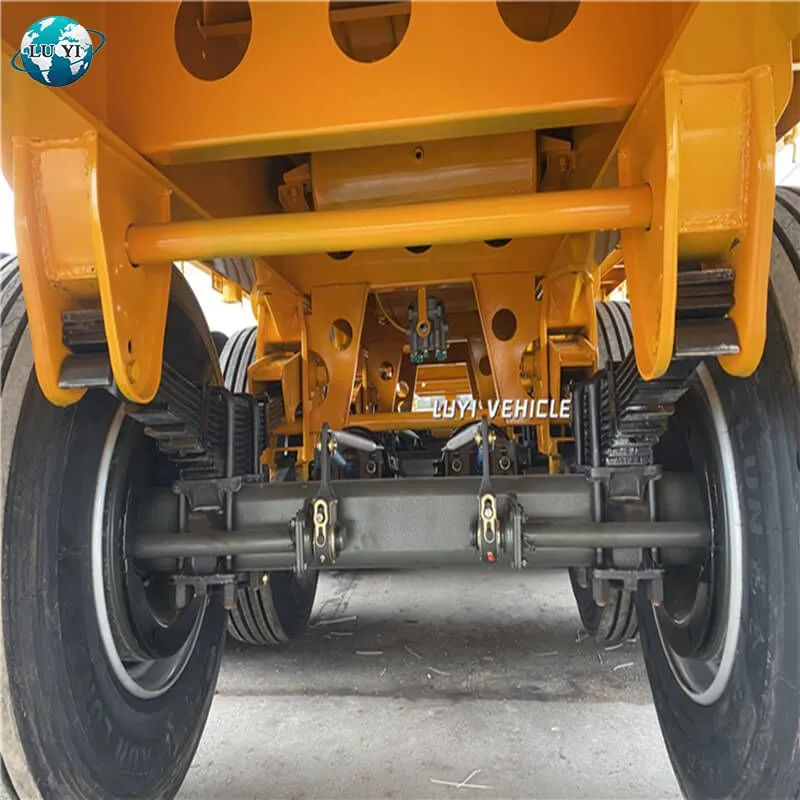 3 axle flatbed trailer