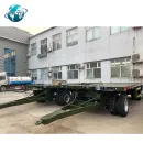 Drawbar Flatbed Semi Trailer
