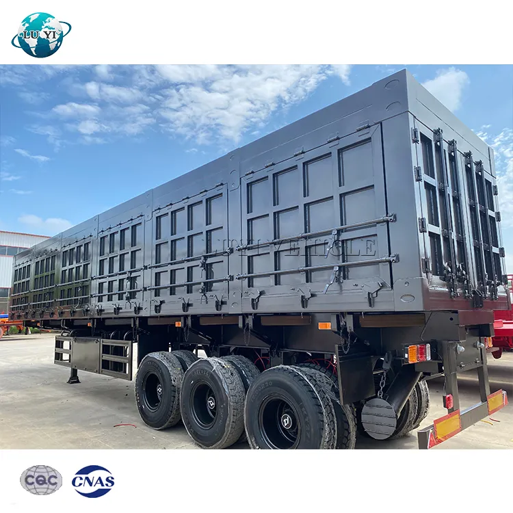 3 Axle side tipper trailer