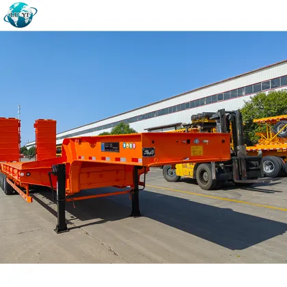 3 Axle Low Bed Trailer