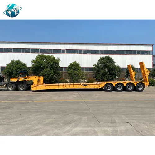 40-150 Ton Extendable Lowbed Trailer