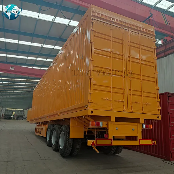 3 Axle Van box Trailer