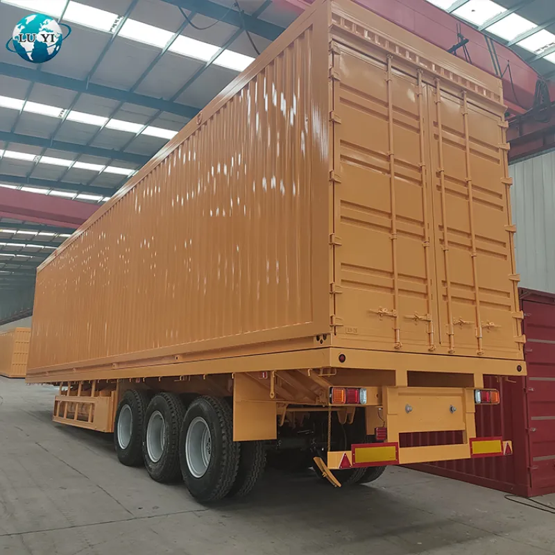 3 Axle Van Box Trailer | Heavy-Duty Enclosed Cargo Transport Solution