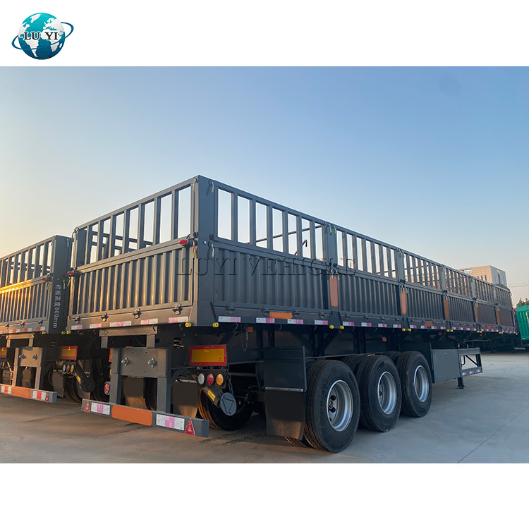Hydraulic side tipper semi trailer