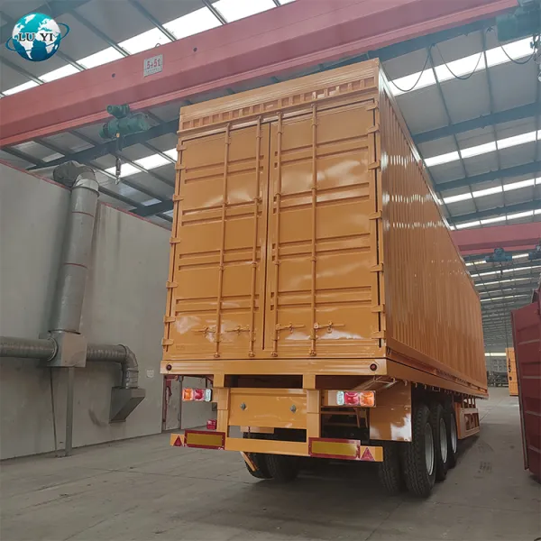 3 Axle Van box Trailer