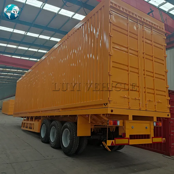 3 Axle Van box Trailer